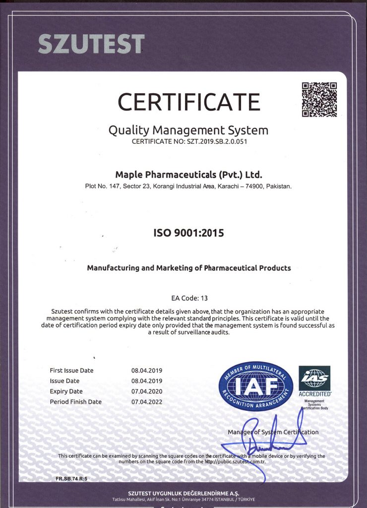 Our Operations – Maple Pharma